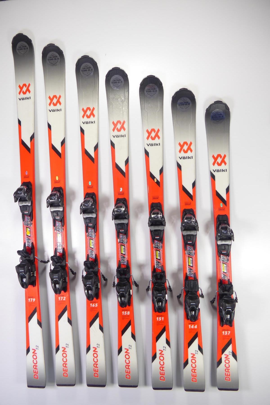 VÖLKL Deacon 7.2 Carving-Ski Längen 179/172/165/158/151/144/137 inkl ...